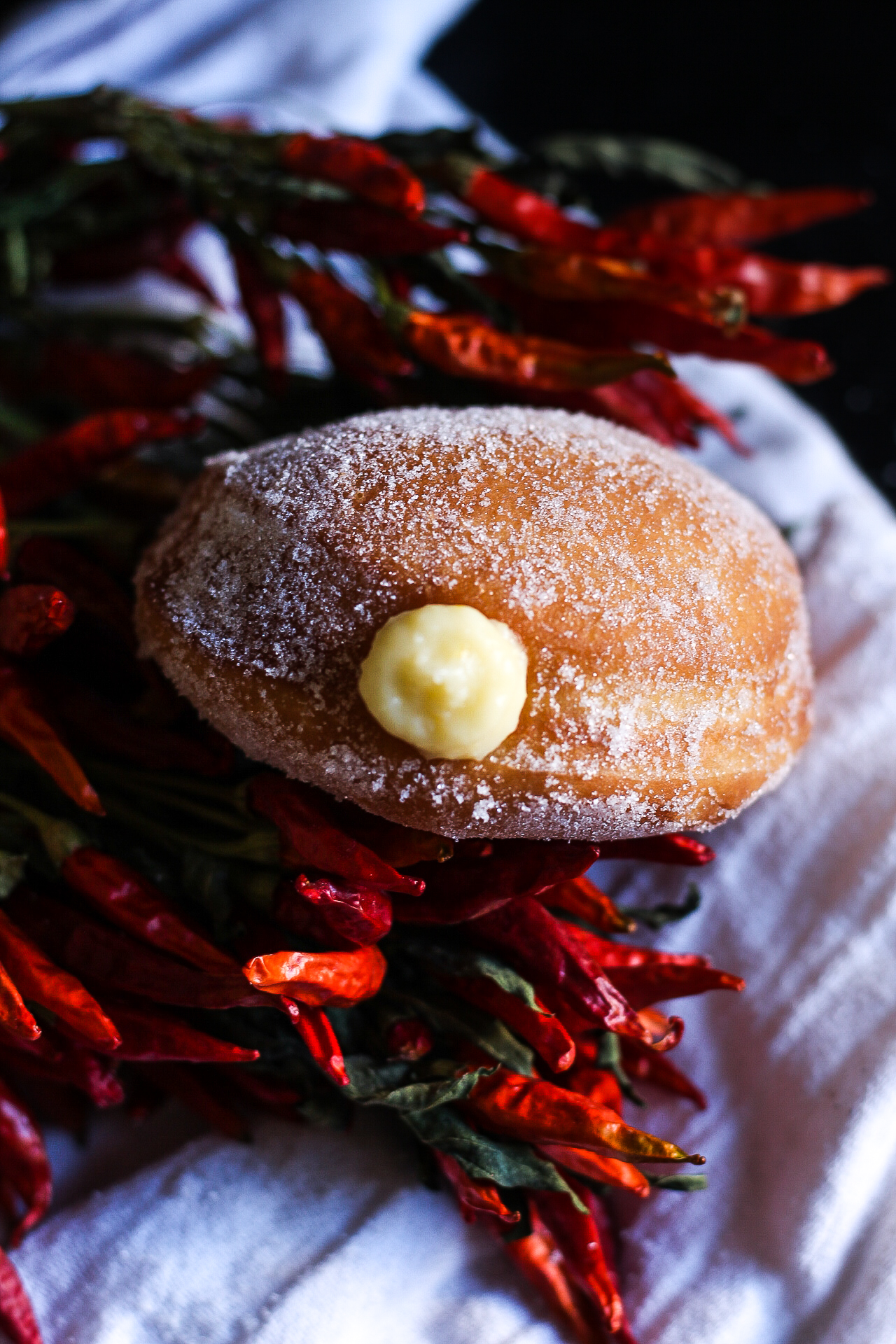 thai chili coconut cream doughnuts | butter loves company